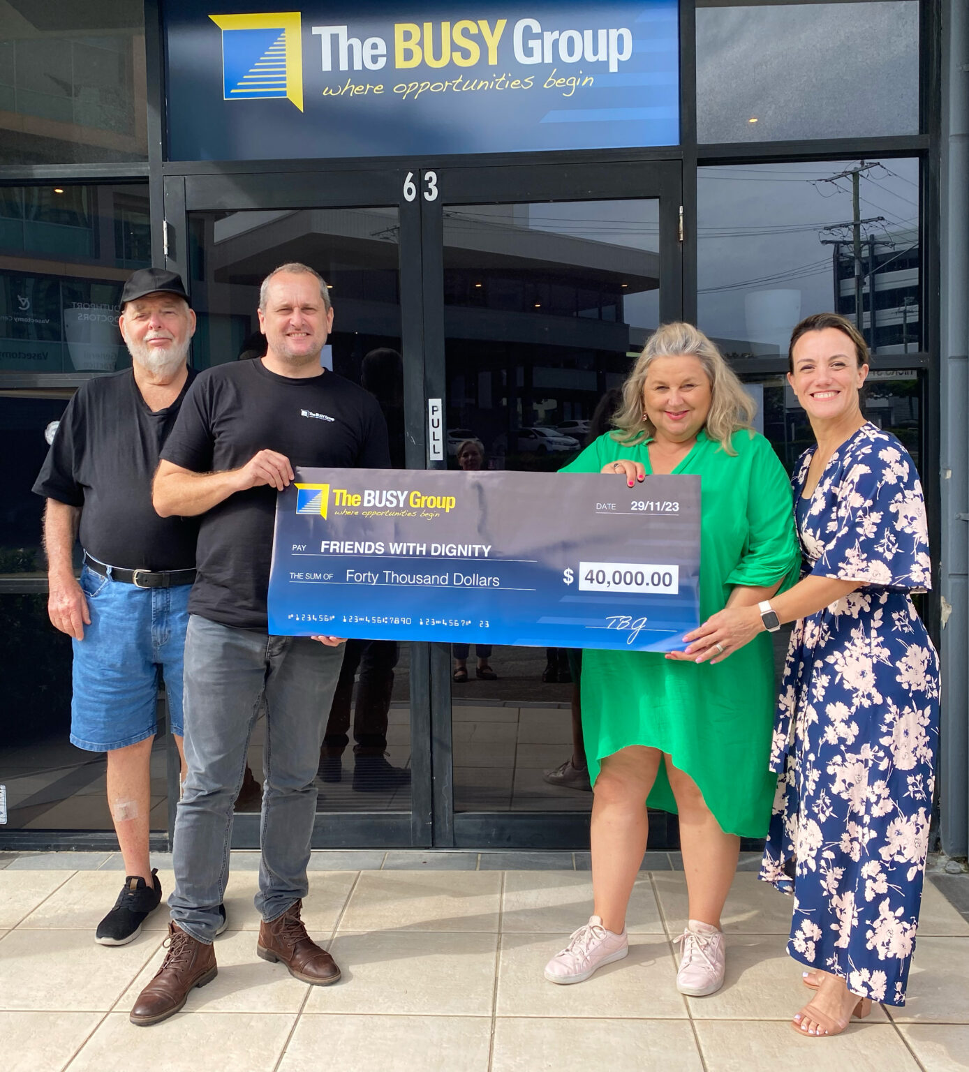 The BUSY Group and Friends With Dignity: A Partnership for Positive ...