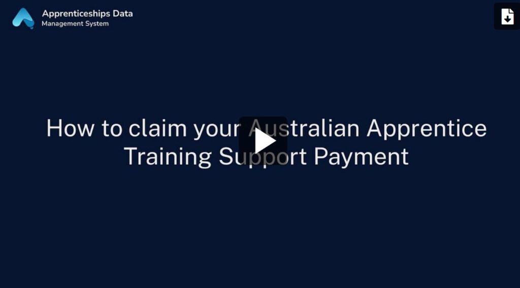 Training Support Payment | BUSY at Work